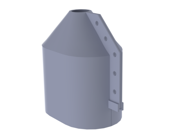 Large Bushing Cover Right Angle Port Cone - Midsun Group