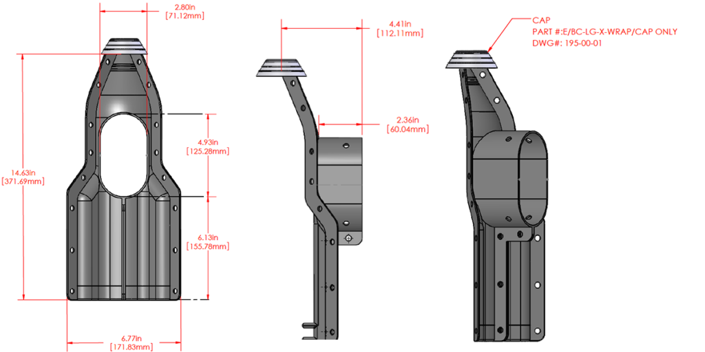 Bushing Cover Right Angle Extension - Midsun Group