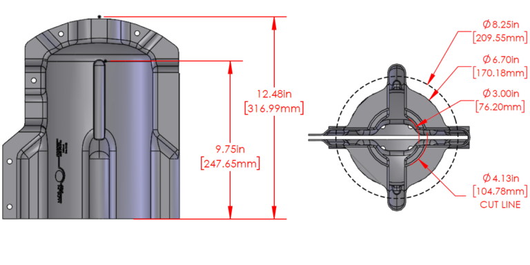 E/ Bushing Cover Medium - Midsun Group