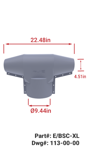 90° Right Angle Bushing Cover - Midsun Group